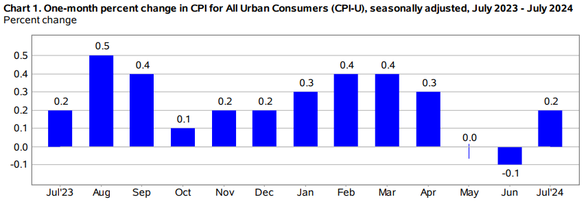 US CPI July Report